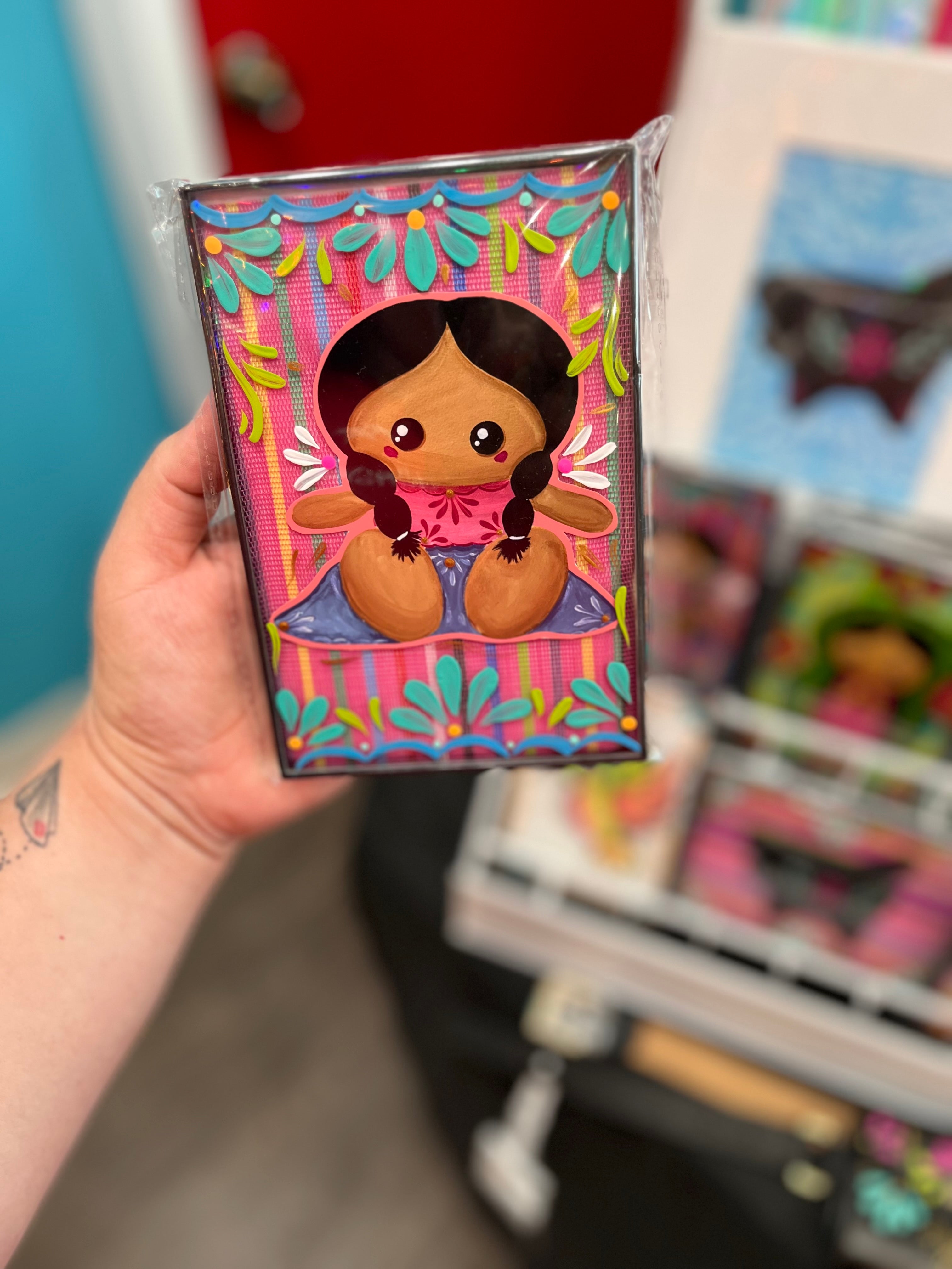 Muñeca Art print – El Retoñito